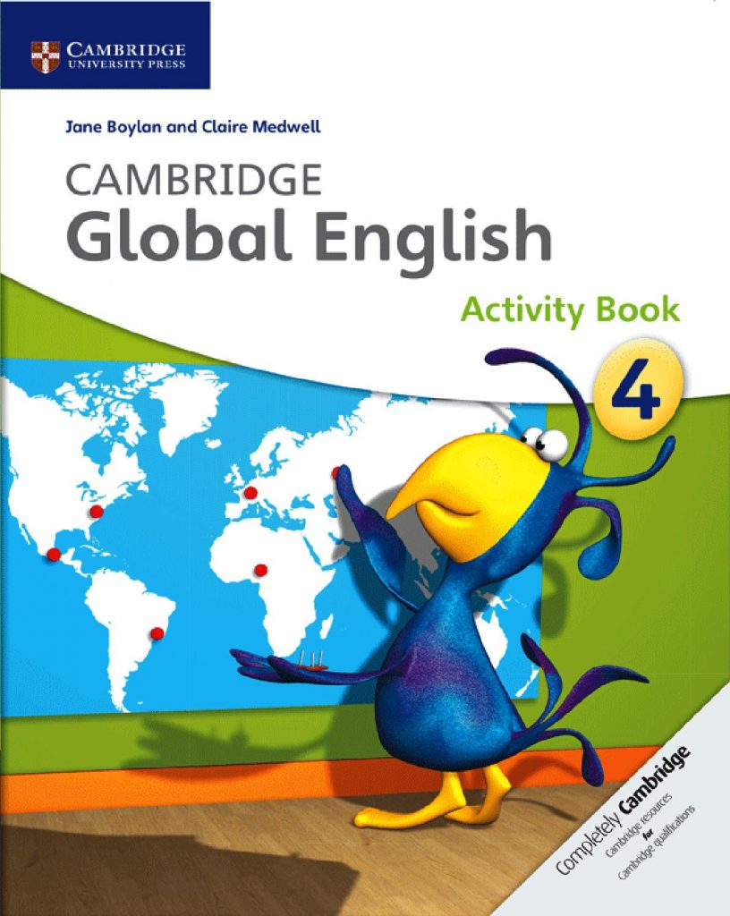 Buy Cambridge Global English Activity Book 4 | Bookstudio.lk